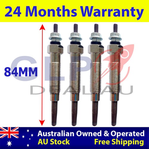 Set of 4 Glow Plugs for Triton MK 2.8L Diesel 4M40 1996~2003 Engine ...