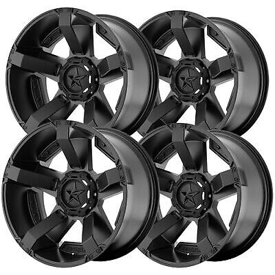 (4) XD Series XD811 Rockstar 2 20x9 6x135/6x5.5" -12mm Matte Black ...