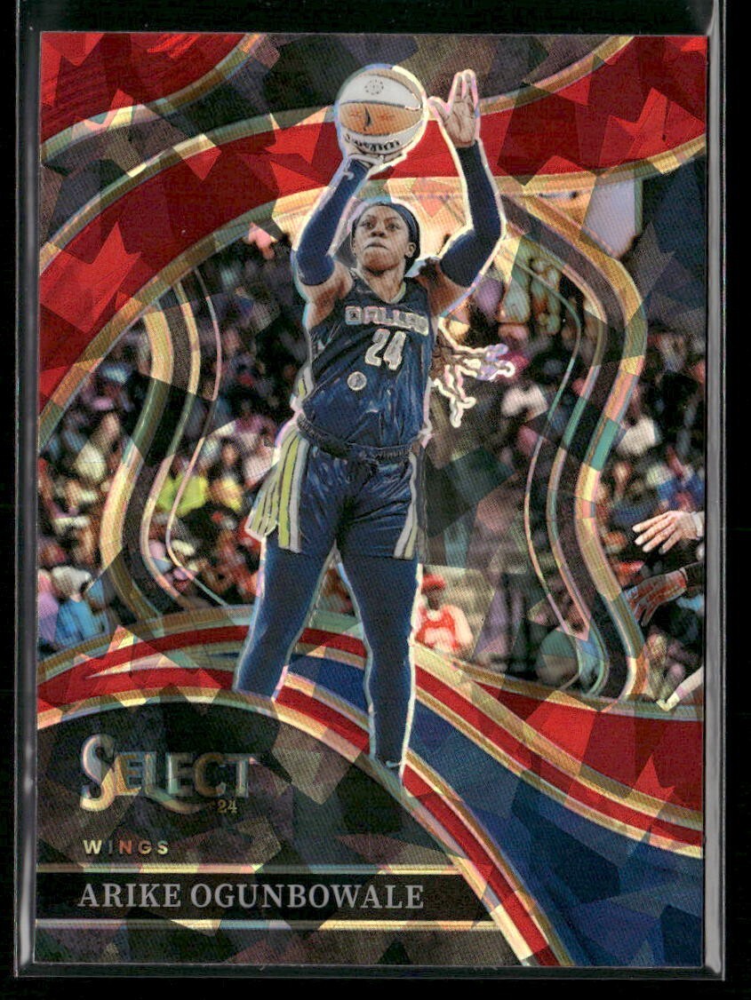 2024 Panini Select WNBA - Courtside Red Ice Prizm #206 Arike Ogunbowale ...