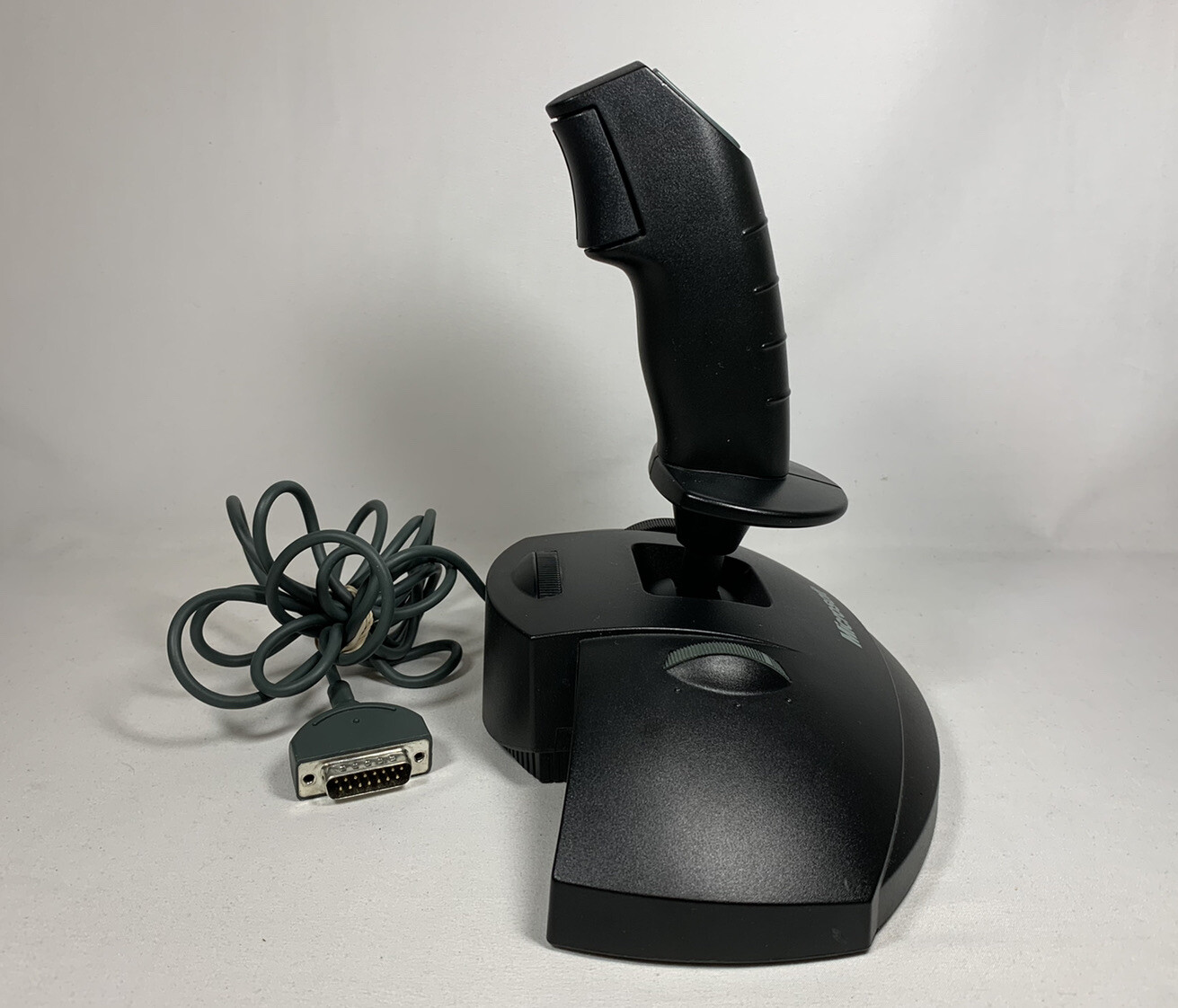 Vintage Microsoft Sidewinder PC Computer Joysitck Flight Controller ...
