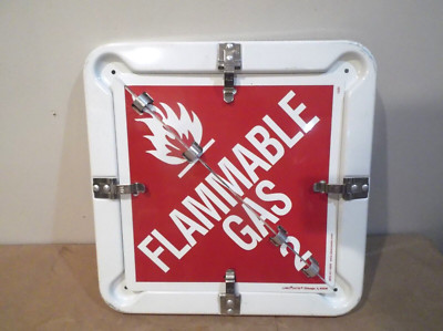 LabelMaster Hazard Semi Truck 10-in-1 Sign Placard Frame 20-10FXW 13.5 ...