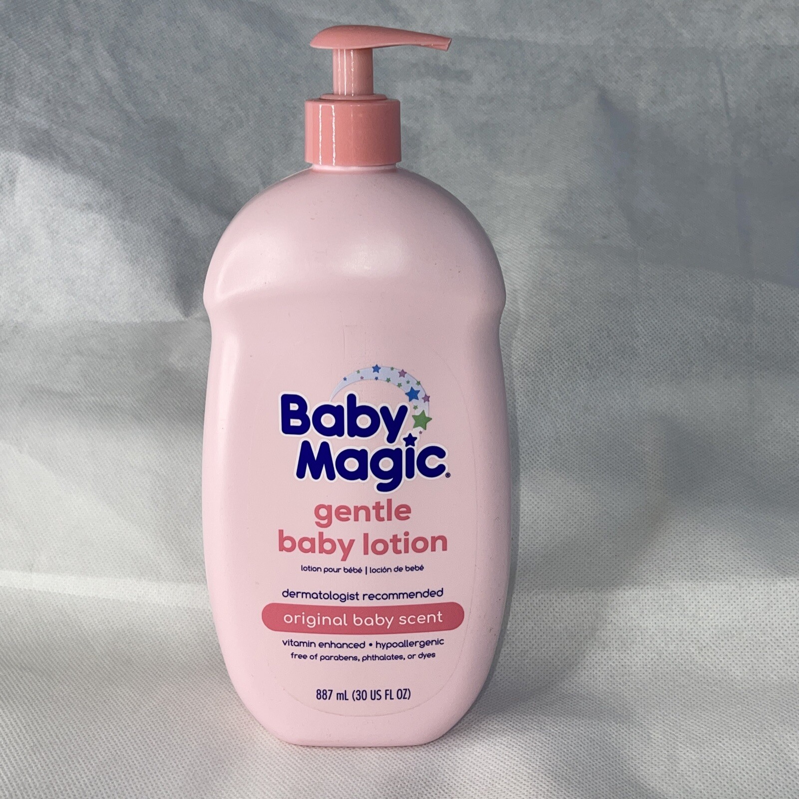 Baby Magic Gentle Baby Lotion Original Baby Scent Hypoallergenic 30 fl ...