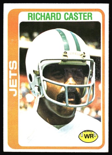 1978 Topps Richard Caster #21 New York Jets L3 | eBay