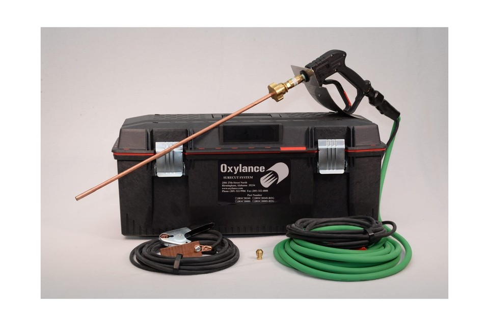 Oxylance Sure Cut Lance System Kit With G250-150-540 Regulator ...