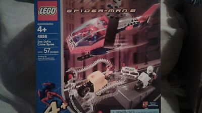 LEGO 4858 Spider-Man 2 Doc Ock's Crime Spree Set NIB FS RETIRED RARE ...