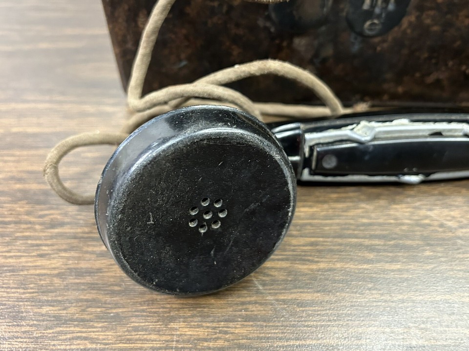 WWII German Field Phone Marked 1940 | eBay