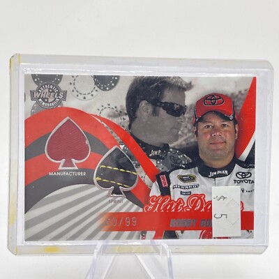 2009 Press Pass Hat Dance Patch 60/99 Robby Gordon NASCAR | eBay