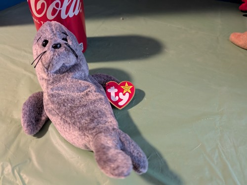 Ty Beanie Babies 1999 plush Slippery the Seal | eBay