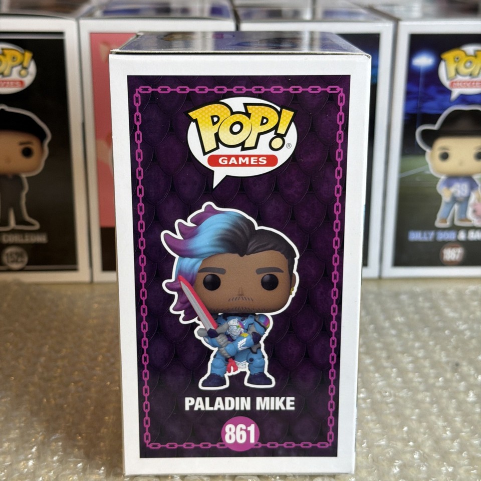 Funko Pop! Games Tiny Tina’s Wonderlands Paladin Mike #861 New in Box ...