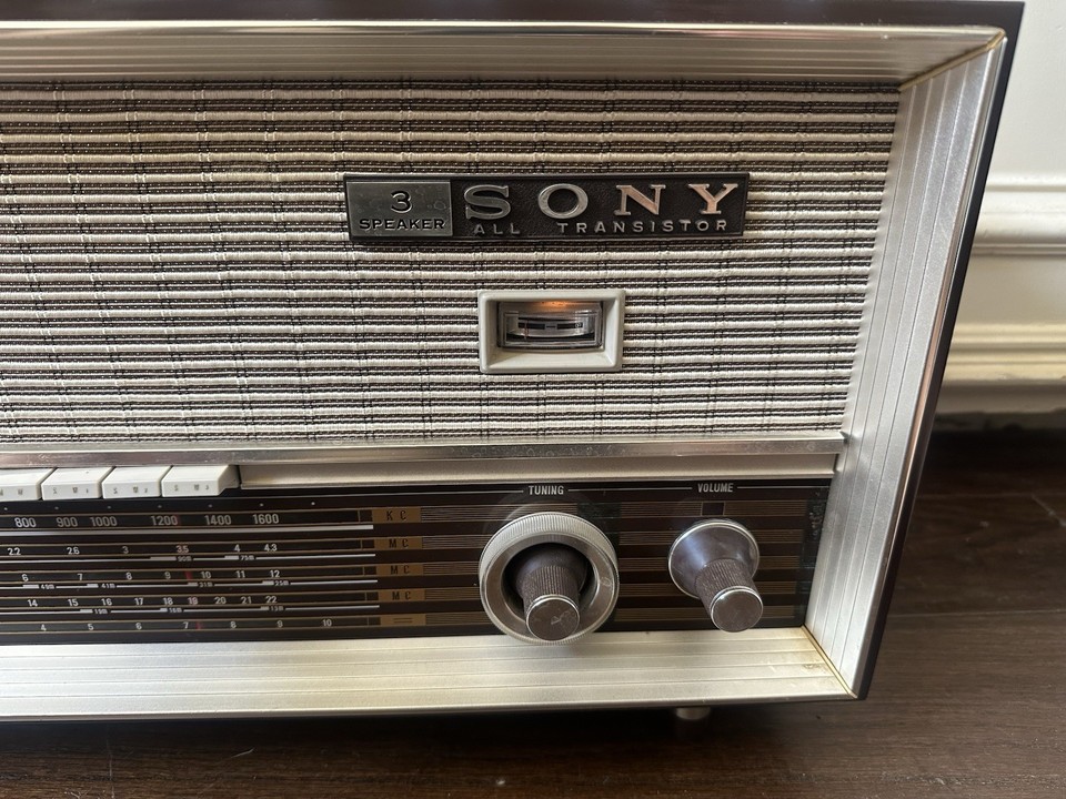 Vintage 1965 SONY TR-827 Transistor SHORT WAVE Radio Tokyo Japan | eBay