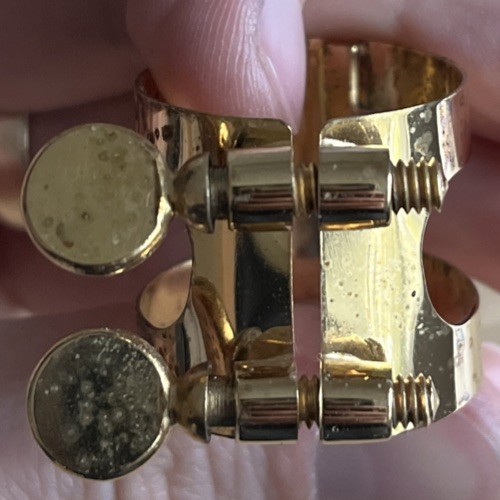 Bonade Bb Clarinet Ligature - Inverted Gold 24k Plated | eBay