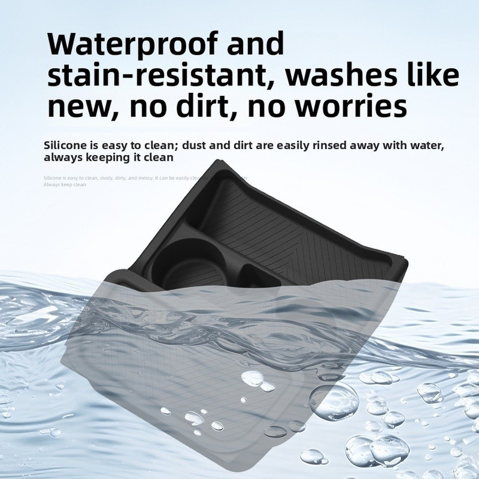 No Modifications Required Center Console Tray With Lid Multiple ...