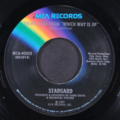 STARGARD: theme song from which way is up / disco rufus MCA 7" Single ...