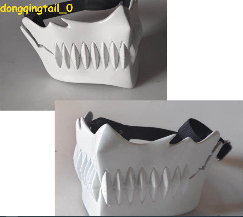 Anime Bleach NO.3 Tear Halibel Half Face Mask Cosplay Halloween Props ...