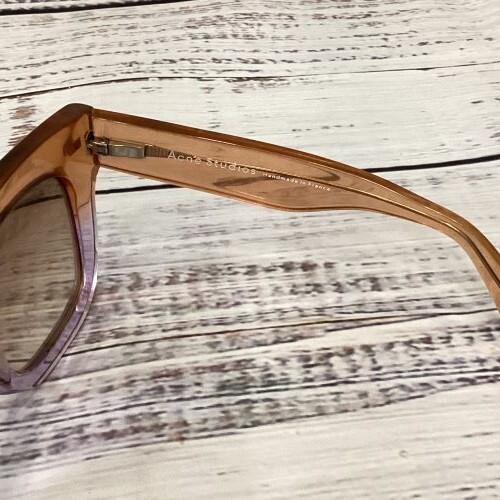 Acne Studios Oversized Library Sunglasses Readers Orange Lavender ...