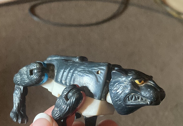 1996 Hasbro Takara Transformer Wolf Beast Wars Original Vintage Figure ...