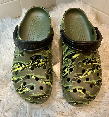 Crocs Tiger Camouflage Men’s Size 9 | eBay