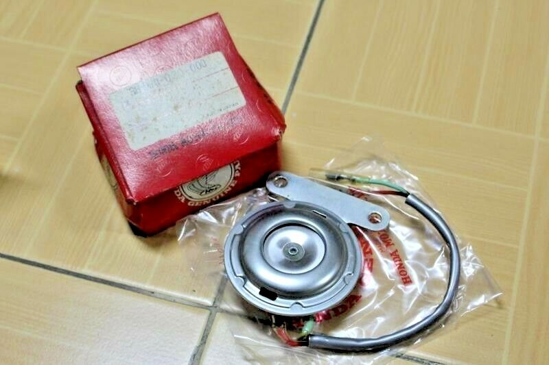 Honda C200 C201 CA200 CL90 CM90 CM91 CT200 CT90 S90 Horn Assy NOS 38100 ...