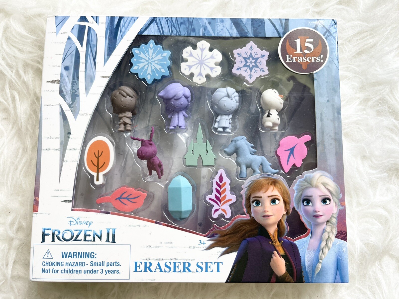 Frozen 2 Pencil Eraser Lot, Elsa and Anna, 8 Pencils, 15 Erasers, NEW ...