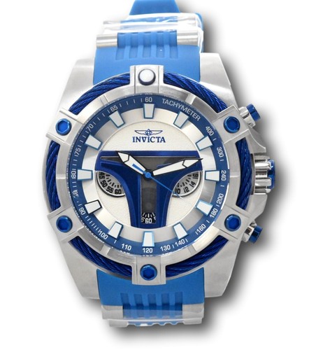 Invicta Star Wars Men's 52mm Jango Fett Limited Edition Chronograph ...