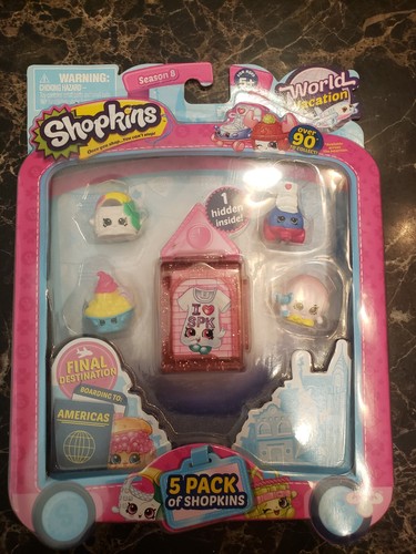 Shopkins Season 8 Final Destination Americas. 5pc Pack | eBay