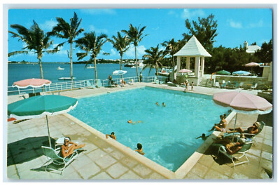 1967 Swimming Pool at Cambridge Beaches Somerset Bermuda Posted ...