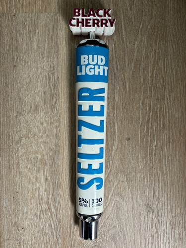 Budweiser Bud Light Seltzer Beer Tap Handle 12” Tall - With Black ...