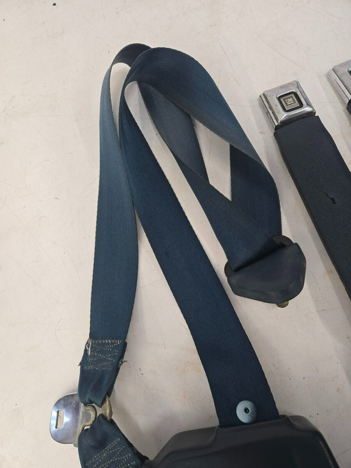 SEAT BELTS BLUE CHEVY GMC CREW CAB TRUCK SUBURBAN BUCKET SEATS 73-87 K5 ...