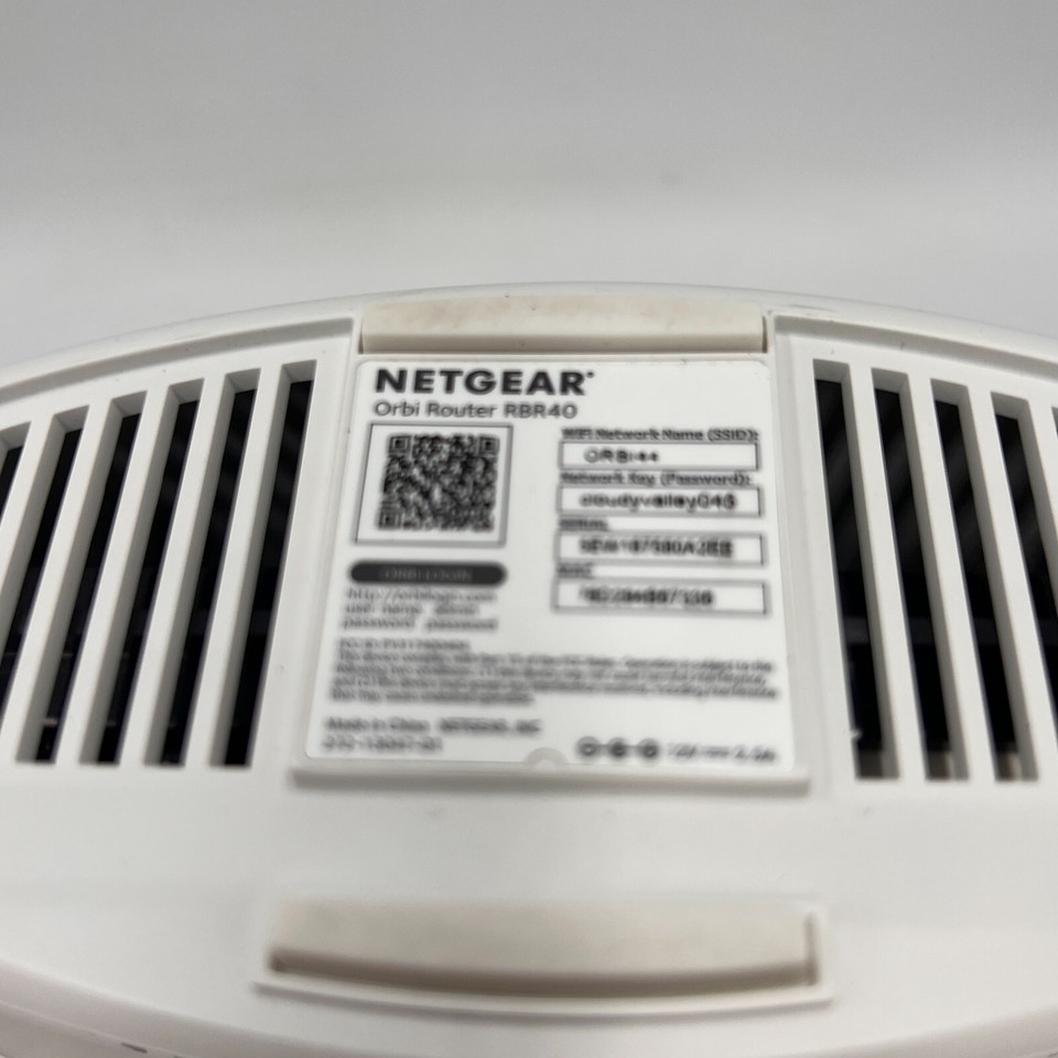 NETGEAR Orbi RBR40 Satellite Home Mesh WiFi Tri-Band Router | eBay