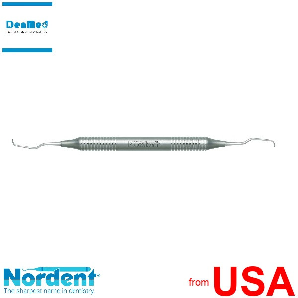 NORDENT #1-2 Double End Long Shank Gracey Scaler (Standard Blade) with ...