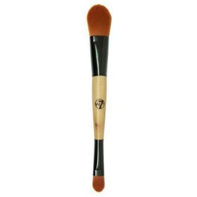 W7 Duo Foundation & Concealer Brush, Double Ended Brush, Cruelty Free ...
