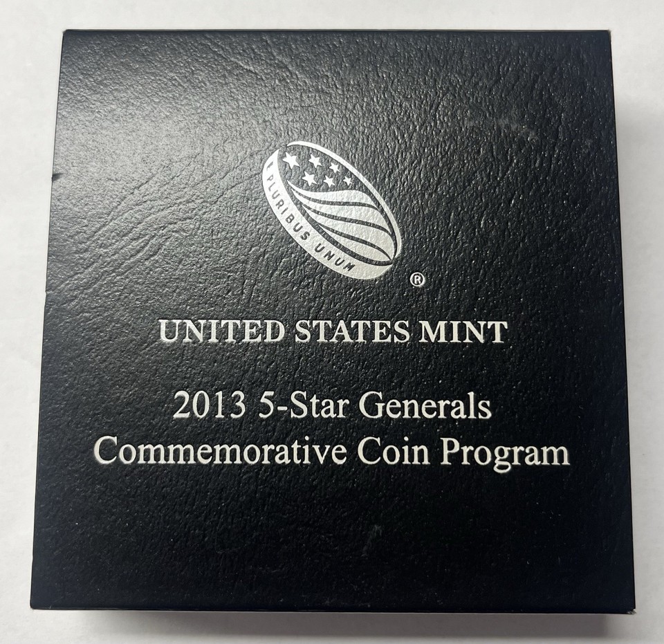 2013 5-Star Proof Generals Commemorative Coin Program Silver ...