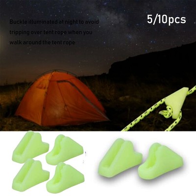Tent Accessories Tightening Hook Wind Rope Buckle Fluorescence Ropes ...
