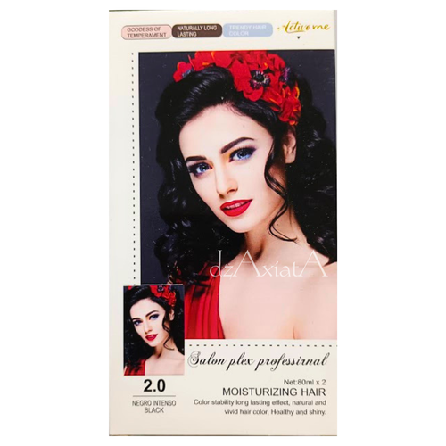 Hair Color ACTIVE ME Salon Flex Profesional 80 ml x 2 – Black | eBay