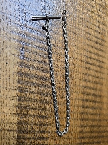 vintage pocket watch chain fob T Bar | eBay