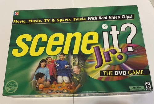 Mattel Scene It? Jr. 2004 The DVD Game Board Game ~ Complete | eBay