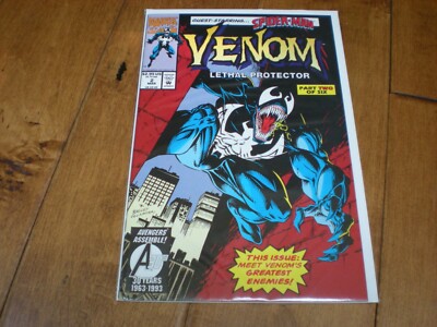 VENOM: LETHAL PROTECTOR #2 (1993 Series) Marvel Comics 1st Ramshot 1st ...