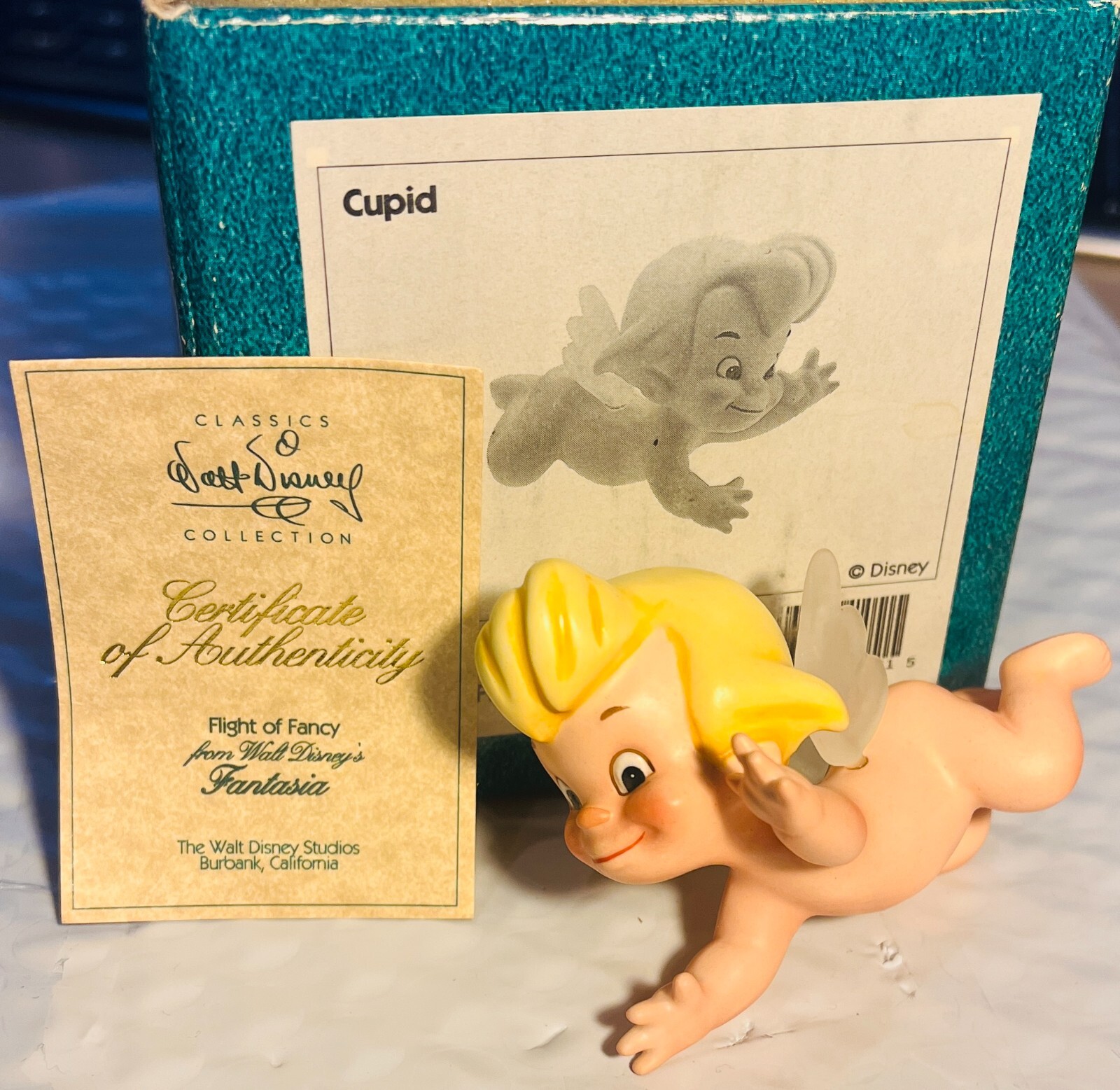 WDCC Walt Disney Classic Fantasia Cupid Flight of Fancy Tree Ornament ...