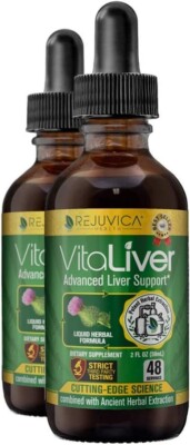 2 PACKS VitaLiver - Liver Health Supplement - Support Liver Cleanse ...