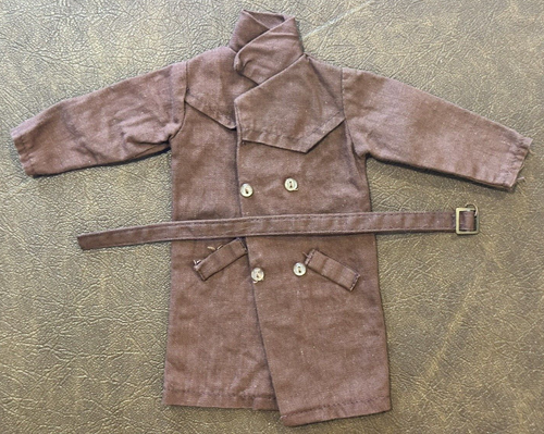 GI JOE - VINTAGE SECRET AGENT FIRST ISSUE BROWN TRENCH COAT EXCELLENT ...