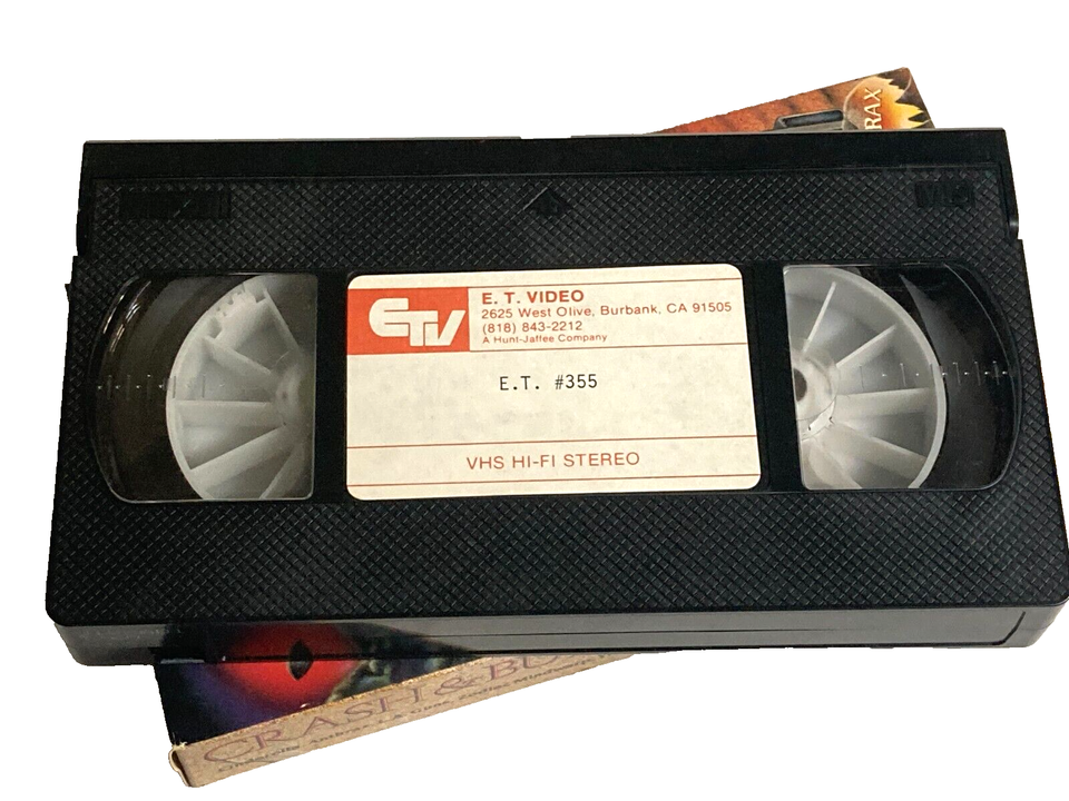 Anthrax YNGWIE LA GUNS Cinderella GLAM Hair Metal CRASH & BURN ROCK VHS ...