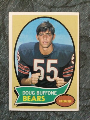 1970 Topps FB High #163 Doug Buffone RC b Bears NM/MT | eBay