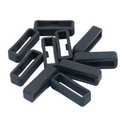 10Pack Silicone Fastener Rings Anti-slip Strap Loop Connector ...