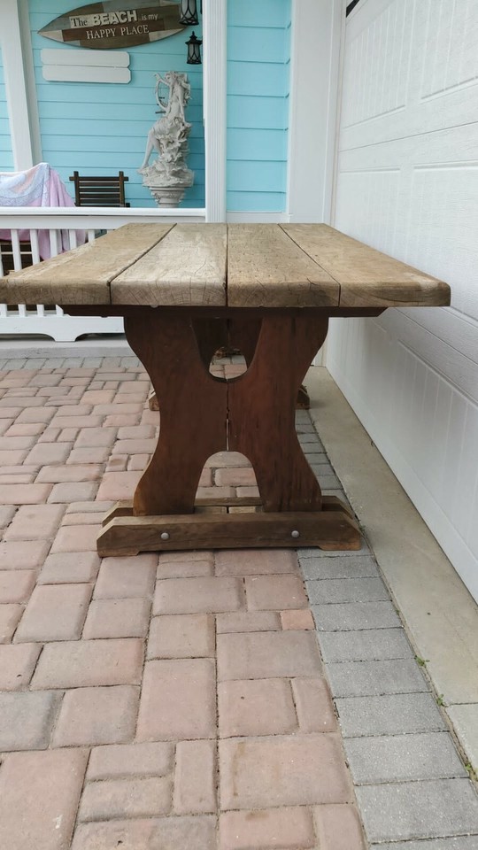 IPE Wood Dining Table | eBay