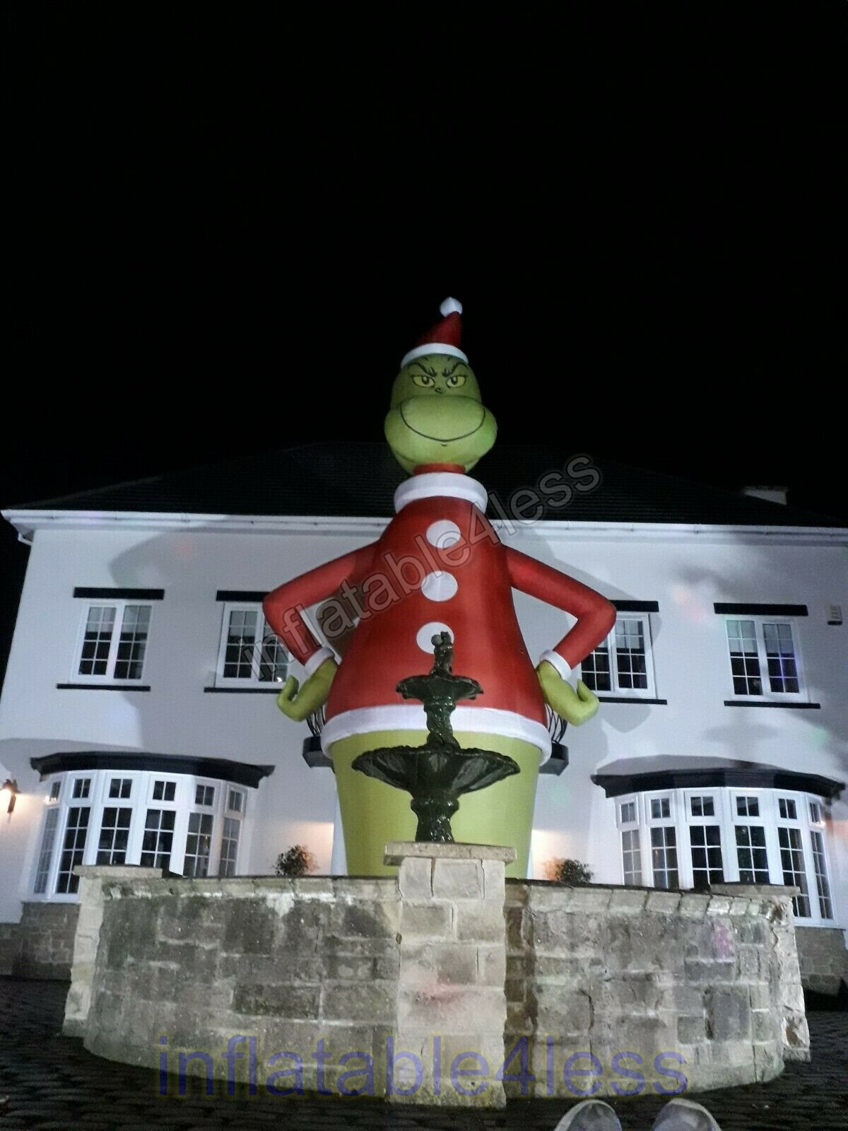 30FT Inflatable Christmas Grinch Xmas Holiday Decoration W/Fan In Stock ...