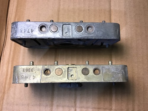 Corvette Holley Carburetor Metering Blocks (Two) #4743. | eBay