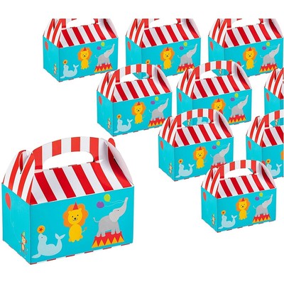 Circus Carnival Party Favor Goodie Boxes for Birthdays and Events (24 ...