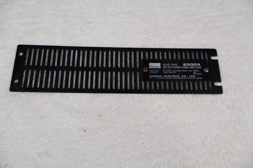 Original Vintage Sansui 2000X Transistor Cover | eBay