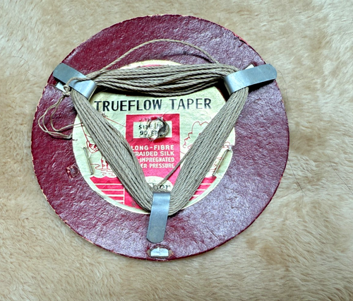 Weber Henshall Trueflow Fly Fishing Line-90ft.-Braided Silk-NOS | eBay