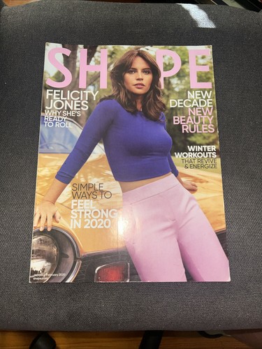 NEW Shape Magazine January February 2020 Felicity Jones | eBay